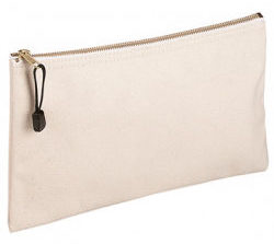 Canvas Zipper Pouch Bag | semashow.com